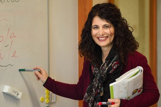 Eine Sprach- und Kulturvermittlerin