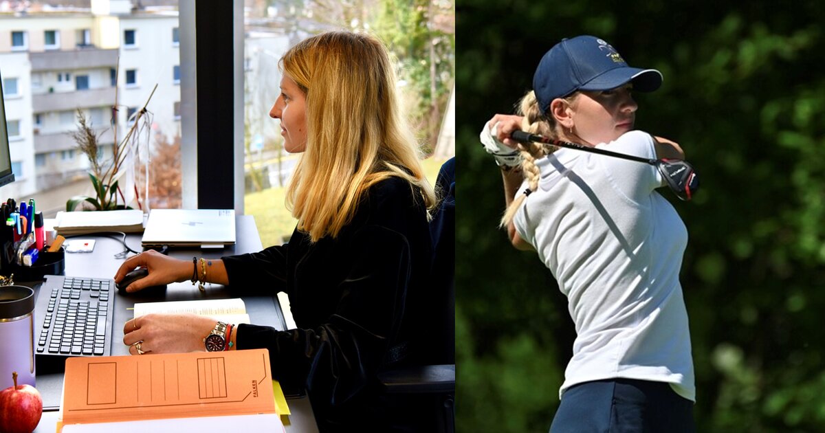 Begeistert von Recht und Golf