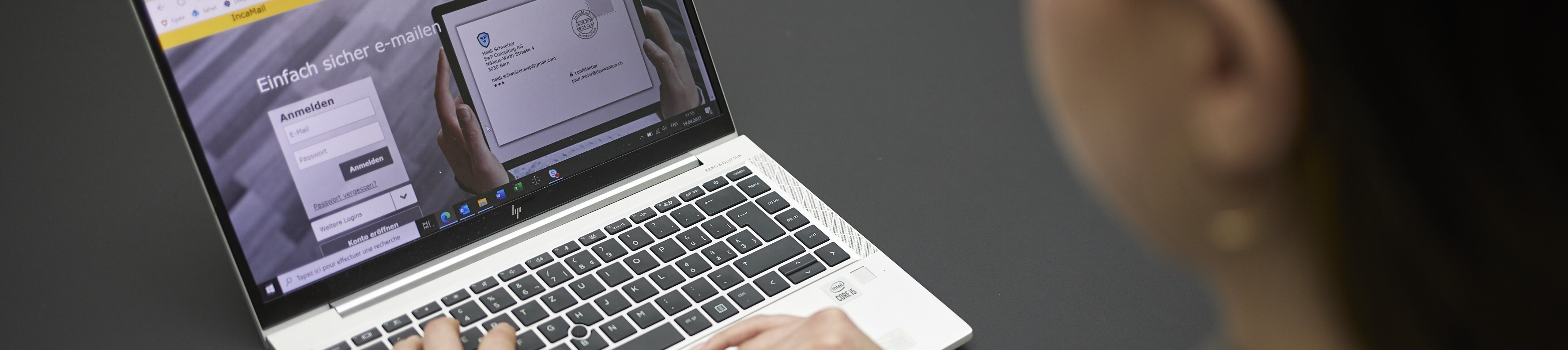 Elektronische Eingabe von Parteien